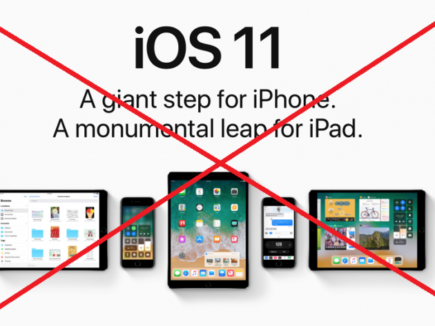 Apple tuyên bố ngừng cho phép hạ cấp xuống iOS 10.3.3 và iOS 11
